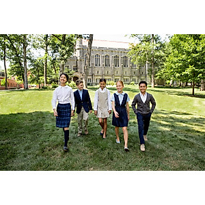 French Toast Girls' Toddler Pleated Ribbon Bow Jumper, Khaki, 4T