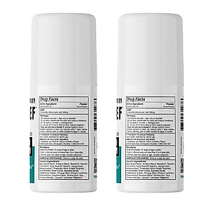 Instant Pain Relief Roll-On with 4% Lidocaine・230400mg Hemp Extract (=300mg KannopiaActive)・Post Surgery & Injury Support・Arnica・Doctor Recommended for Nerve・Joint・Sciatic Health・Free Sample* (2Pack)