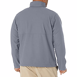Columbia Men's Ascender Softshell Front-Zip Jacket, Graphite, Medium