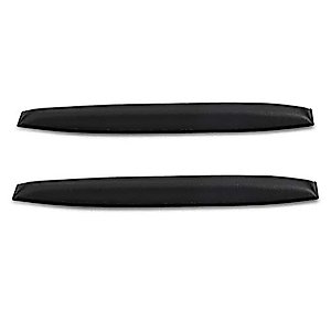 kwmobile Headband Cushion Pad Compatible with Sennheiser HD25 / HD25 Plus - Headphones PU Leather Cushion - Black