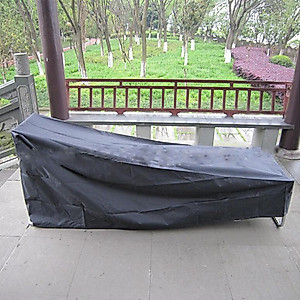 FLR Patio Chaise Lounge Chair Cover Waterproof Dustproof Patio Furniture Protection for Garden Yard for Outdoor Furniture