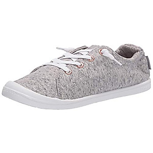 Roxy Women's Bayshore Slip On Sneaker Shoe, Dark Grey 20, 8.5 M US
