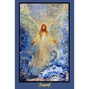 Journal: Colorful, Spiritual, Religious Angel on Journal, Notebook, Diary