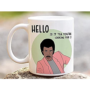 Hello Is It Tea Youre Looking For Mug 11OZ15OZ Ceramic Coffee Mugs Best Funny And Inspirational Present U2QLGF, White