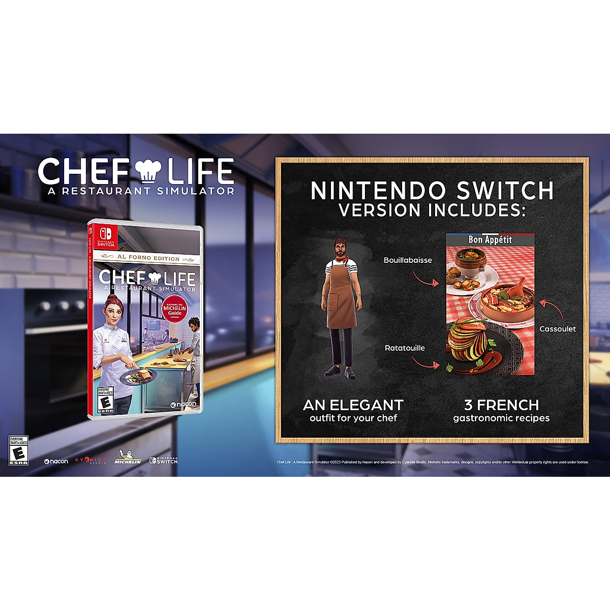 Chef Life: A Restaurant Simulator - Al Forno Edition Nintendo Switch