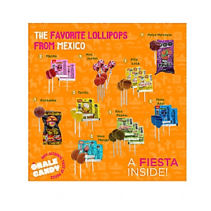 Mexican Candy Mix Assortment, Dulces mexicanos, Includes Vero mango, Salsaghetti, Peloneta, Pelon pelo rico, bulk candies, pulparindo, candy box variety pack