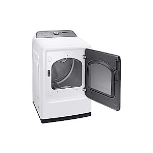 SAMSUNG 7.4 Cu. Ft. White Gas Dryer
