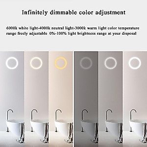 JSLJDM 500 X800 mm Illuminated Backlit LED Bathroom Mirror, Wall Mounted Multifunction Bathroom Vanity Mirror with Lights and Demister Pad, Energy-Saving Illuminated Smart Mirror