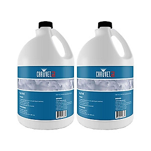 CHAUVET DJ Fog Smoke Juice Fluid 1 Gallon Bottles for Fog Machines, Compatible with Chauvet and Other Leading Brands for Enhanced Atmosphere, 2 Pack
