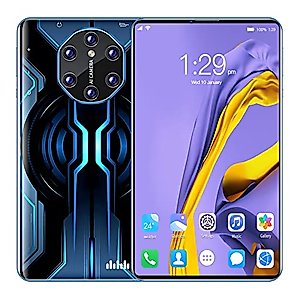 Tablet Laptop, HD Tablet WiFi Bluetooth Android Voice Call Game Tablet, 7Inch IPS Display Screen, WiFi, 2GB RAM+16GB ROM, 4000mAh, Android 5.1 System, Holiday Gift for Family (Blue)