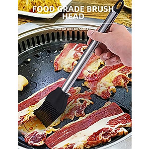 POLIGO Grill Tools Set,25Pcs Stainless Steel Grilling Accessories with Portable Case,Spatula, Tongs&Meat Knives and Fork for Dad Gifts,Professional BBQ Tools Set for Men Outdoor Camping/Backyard