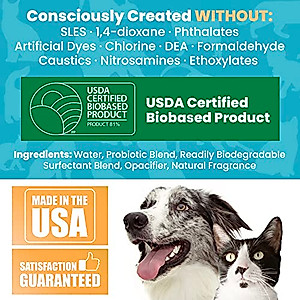 Unique Pet Odor and Stain Eliminator - 24 oz. Ready-to-Use Liquid Spray - Bio-Enzymatic Formula Eliminates Old and New Pet Odor and Pet Stains