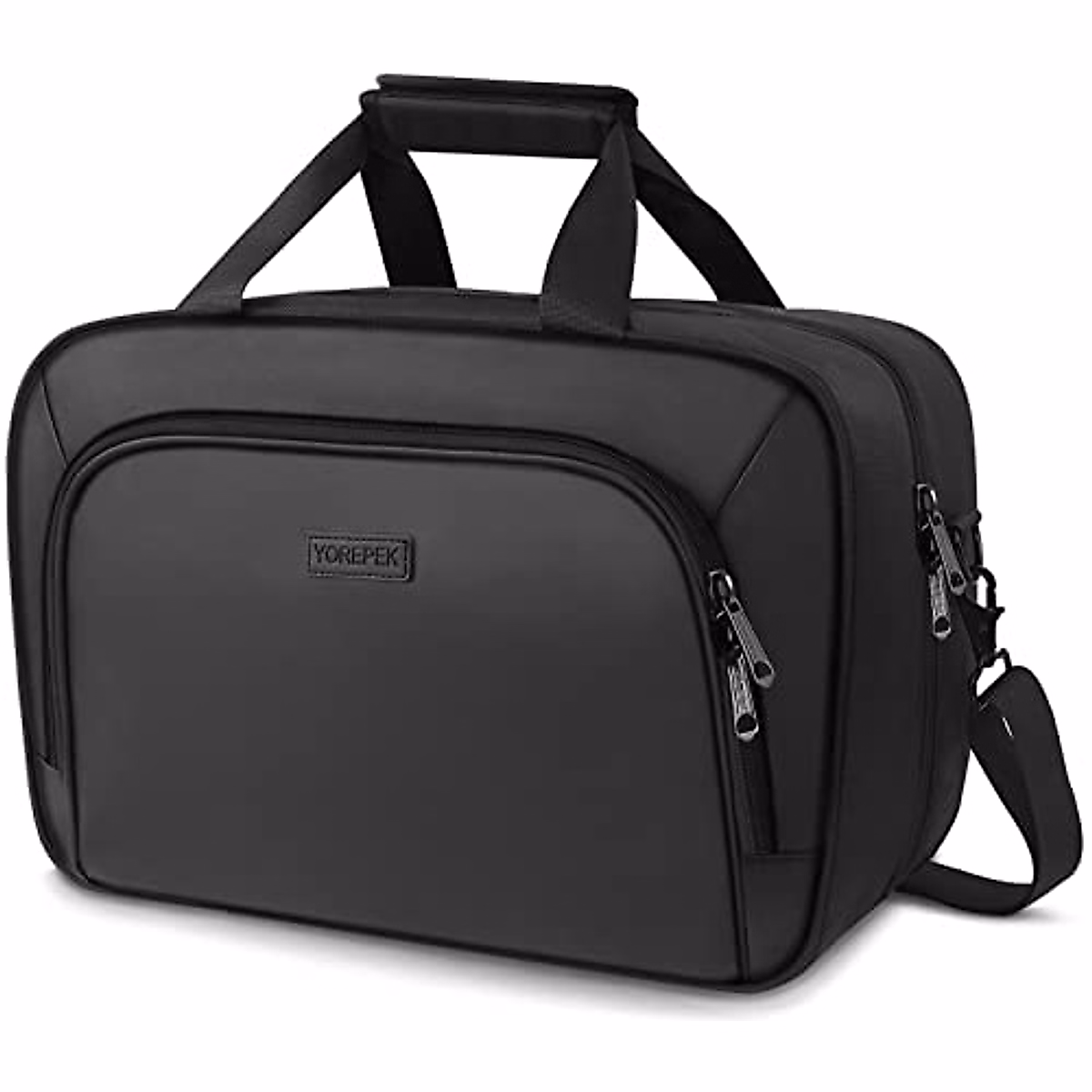 YOREPEK Carrying Case for PS5, Protective Travel Bag for PS 5 Console Controller, Large Capacity Storage Case Compatible with Playstation 5 Games Accessories Disk Digital Edition, Black