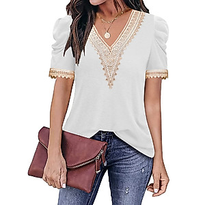 Women's Oversized T Shirts Short Sleeve 2024 Trendy Clothes Summer Tops Loose Fit Casual Blouse Basic Tee Shirts(XL.White)