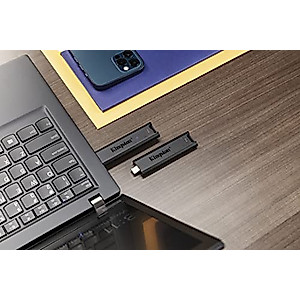 Kingston DataTraveler Max 256GB USB-C Flash Drive with USB 3.2 Gen 2 Performance, Black