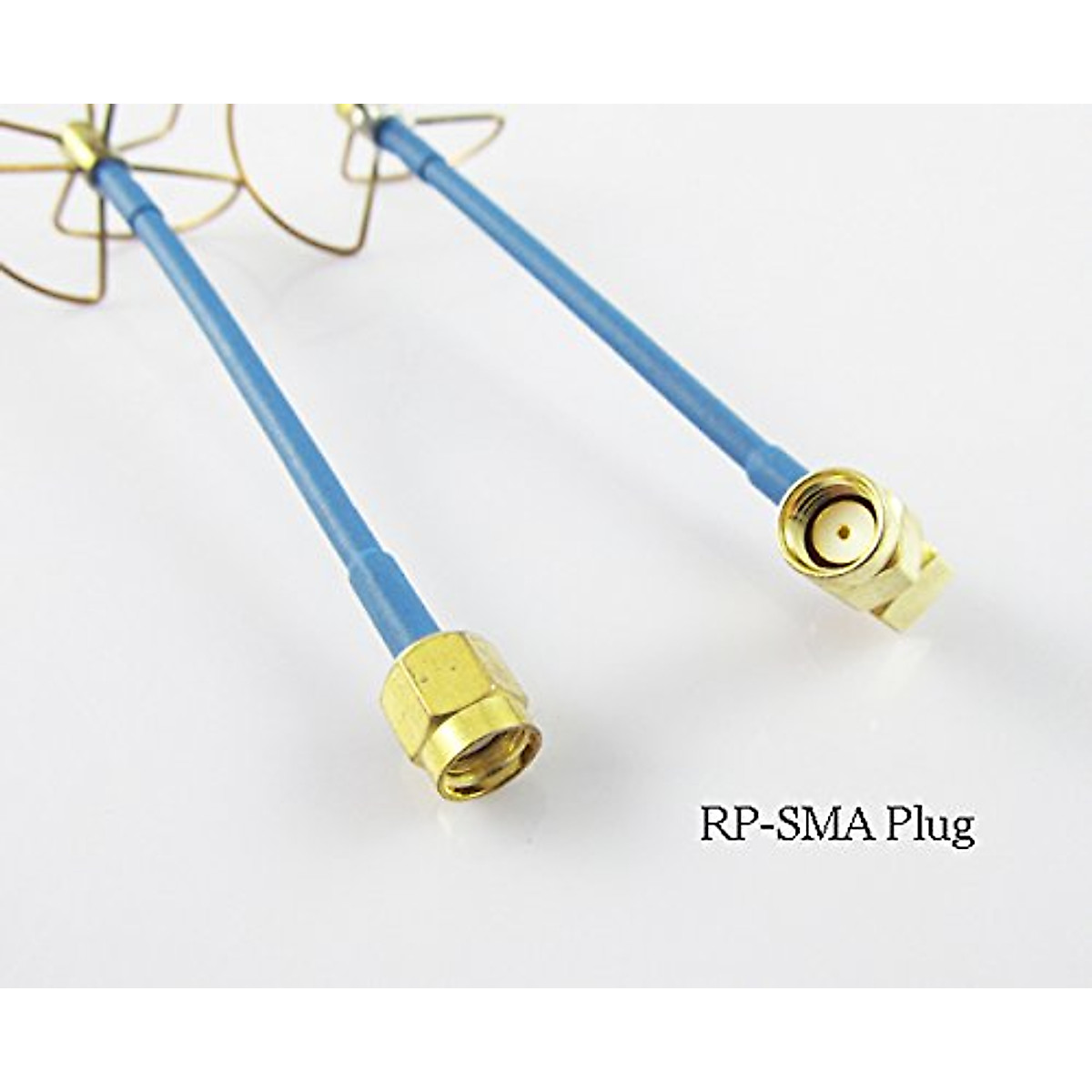 Anbee FPV 5.8Ghz Circular Polarized Clover Leaf Antenna High Gain Aerial Set RP-SMA Female Plug