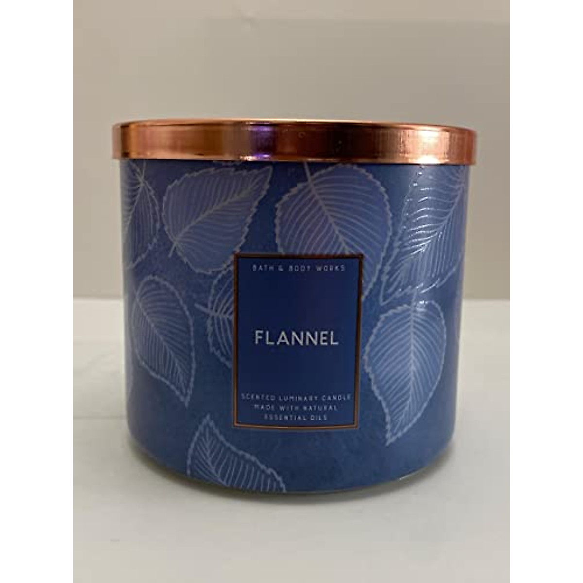 Bath & Body Works FLANNEL 3-Wick Candle 2019 Edition 14.5 oz / 411 g