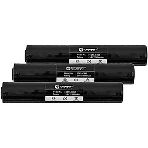 Synergy Digital Battery Combo-Pack Compatible with Streamlight 75175 Flashlight Battery Includes: 3 x SDFL-C852 Batteries