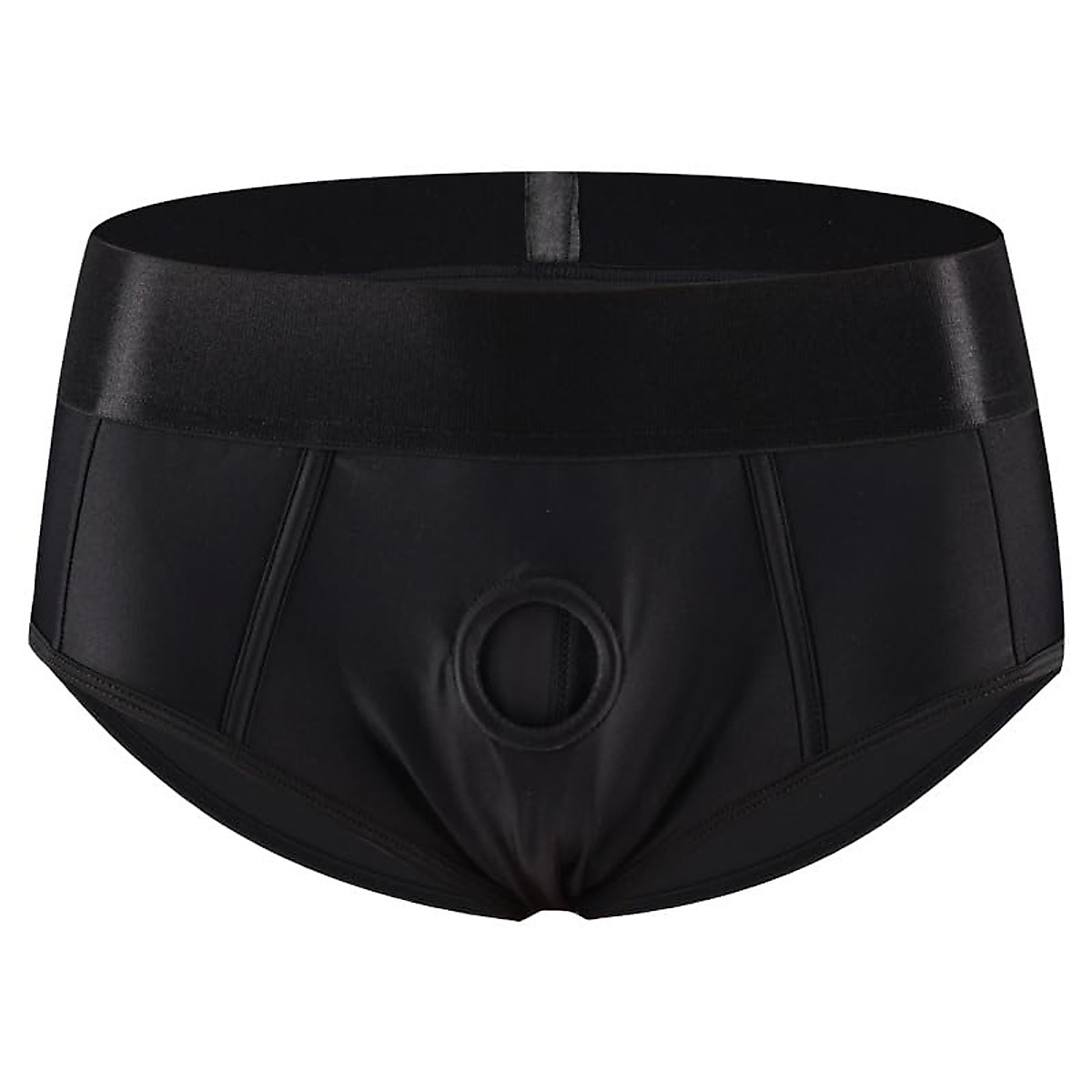 Same Sex Lingerie with Single Hole Drawstring Pants can accommodate Dildo