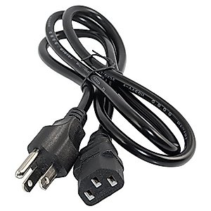 PlatinumPower AC Power Cord Cable for Invacare Powerchair Onboard Battery Charger Pronto M41, M51, M61, M71, M91, M94
