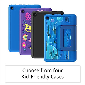 Amazon Kid-Friendly Case for Fire 7 tablet (Only compatible with 9th generation tablet, 2019 release), Intergalactic