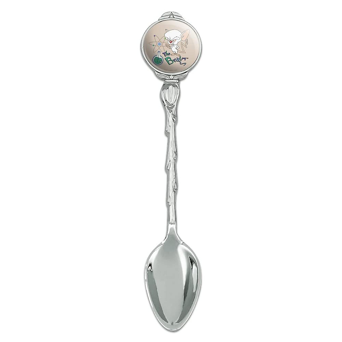 Pinky & The Brain Character The Brain Novelty Collectible Demitasse Tea Coffee Spoon