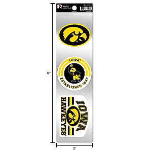 Rico Industries RSS310601: Emporia State 3-Piece Retro Spirit Decals