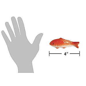 Set of 2 Creative Co-Op 4" Assorted Koi Fish Floatable Figurines