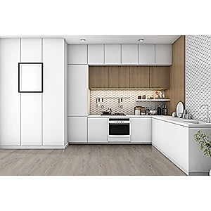 MSI Newlands 6 MIL x 7 in. x 48 in. Luxury Vinyl Flooring, Rigid Core Planks, LVT Tile, Click Lock Floating Floor, Waterproof LVT, Wood Grain Finish, Goncalo Gray, 1438.25 Square Feet