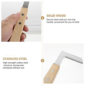 Happyyami Hoof Trimmer Portable Horse Shoeing Tool Horseshoe Repairing Cutter Stainless Steel Horseshoe File Animal Foot Pruning Tool Hoof Repair Tool Horseshoe Cutting Tool Shoeing Tools