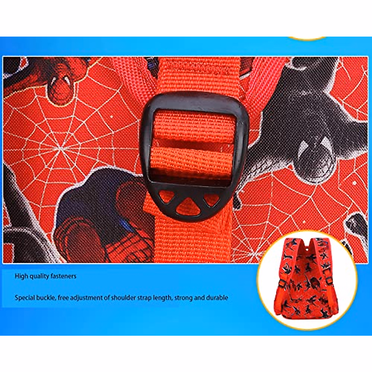ZDKESGD School Backpack for teen boys girls 3D Comic Schoolbag Anime Cartoon Waterproof Bookbag