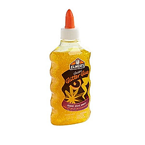 Elmer's Classic Glitter Glue, 6 Ounces, Assorted Primary Colors, Set of 3 - E317