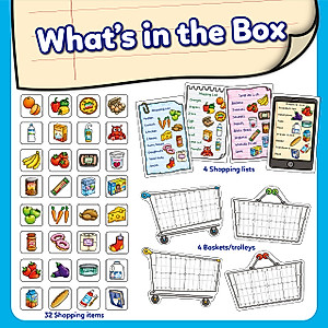 Orchard Toys Shopping List - Educational Memory Game - Age 3-7 - Perfect For Home Learning
