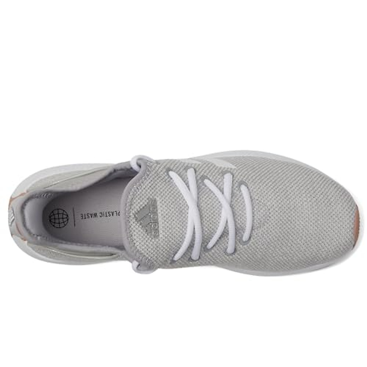 adidas Cloudfoam Pure SPW Grey Two/Footwear White/Wonder Clay 6.5 B (M)