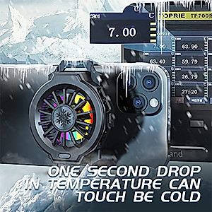 FZZDP Type-C Universal Mobile Phone USB Game Cooler System Cooling Fan Gamepad Holder Stand Radiator