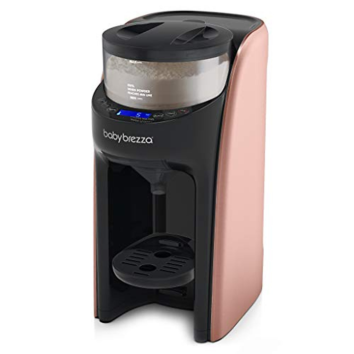 New and Improved Baby Brezza Formula Pro Advanced Formula Dispenser Machine - Automatically Mix a Warm Formula Bottle Instantly - Easily Make Bottle with Automatic Powder Blending, Rose Gold