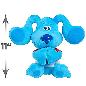 Blue’s Clues & You! Blowing Kisses Blue Feature Plush Stuffed Animal with Sounds and Movement, Dog