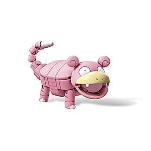 Mega Construx Pokemon Slowpoke Construction Set with Character Figures, Building Toys for Kids (119 Pieces)