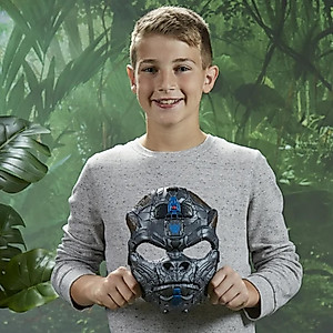 Transformers Rise of the Beasts Movie Optimus Primal, 2-in-1 Converting Roleplay Mask Action Figure Toy, 6+ Years, 9-inch