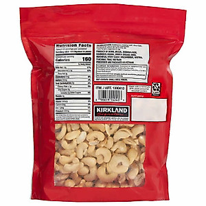 Kirkland Signature Premium Fancy Salted Cashews 40 Oz - Pack of 2