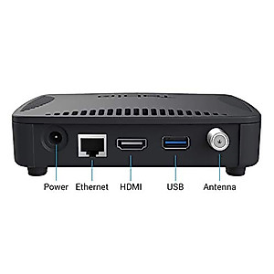 Tablo Dual HDMI [TDNS-HDMI-2B-01-CN] Over-The-Air [OTA] Digital Video Recorder [DVR] - with WiFi, Remote, Black