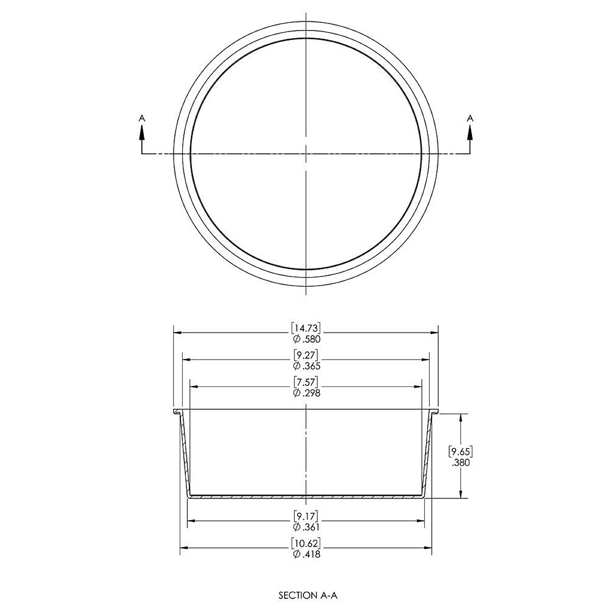 Caplugs TS-3 TS Series – Tapered Caps and Plugs 1000 Pack, Red Silicone Cap OD 0.298" x Plug ID 0.418" Flanged, Masking Applications, Corrosion Resistance, Temp Resistant, Resilient, Easy Removal