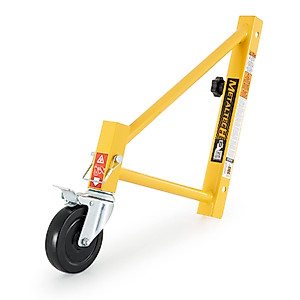 MetalTech 4 Pack Scaffold Outriggers, Baker Style Scaffolding Accessory Wheels, 14 Inch