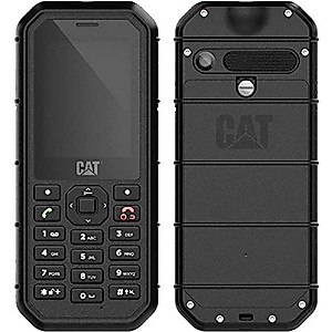 CAT B26 Dual Sim Rugged Phone (GSM Only, No CDMA) Factory Unlocked 2G GSM (Black)
