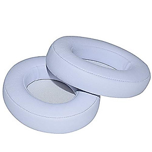 Studio3.0 Replacement Ear Cushions Studio2.0 Ear Pads Compatible with Beats Studio 2, Beats Studio 3 Headphones (ST-White)