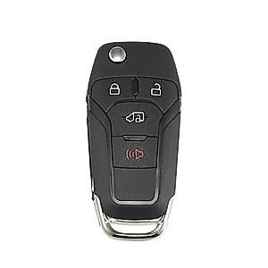 X AUTOHAUX 315MHz N5F-A08TAA Replacement Smart Proximity Keyless Entry Remote Key Fob for Ford Transit 2019-2020 4 Buttons with Door Key 49 Chip