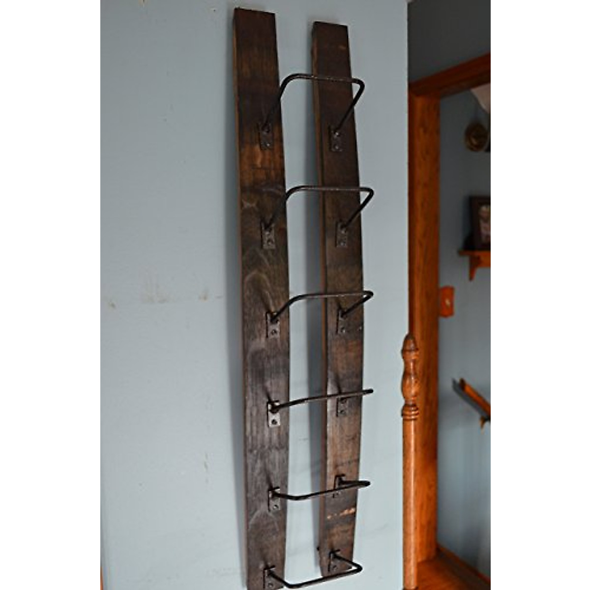 Wine Rack - 6 Bottle Wine Stave Rack