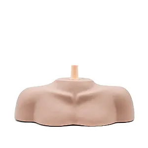 ZMS Professional Cosmetology Mannequin Head Shoulder Model Bust Shoulder Platform for Training Manikin Head