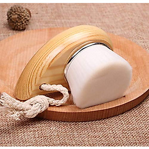 Cleansing Facial Brush Soft Bristle Face Cleaning Beauty Brush for Deep Pore Cleansing