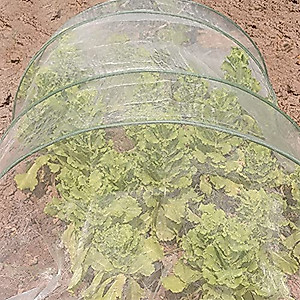 10x100Ft Mosquito Bug Insect Bird Fine Mesh Net Barrier Hunting Blind Garden Screen Netting for Protect Your Plant Fruits Flower